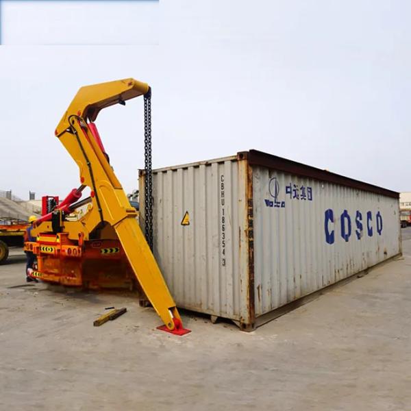 Side Loader Semi Trailer Optimized For Efficient Container Loading Unloading Enhanced Stability And Safety For Sale In Africa
