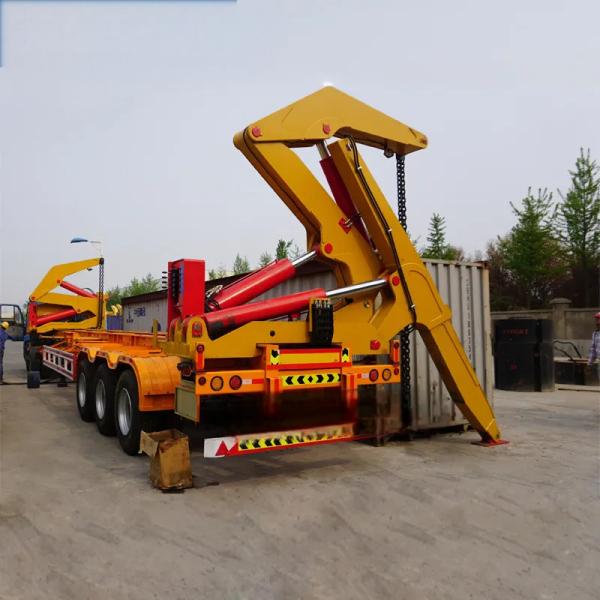 Side Loader Semi Trailer Optimized For Efficient Container Loading Unloading Enhanced Stability And Safety For Sale In Africa