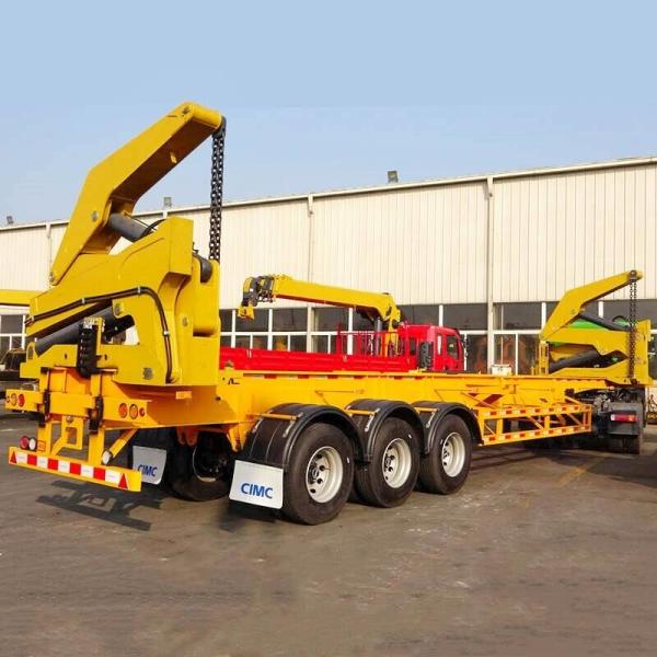 Side Loader Semi Trailer Optimized For Efficient Container Loading Unloading Enhanced Stability And Safety For Sale In Africa