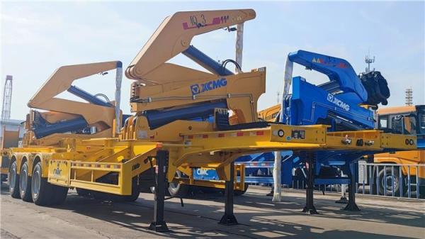 Side Loader Semi Trailer Optimized For Efficient Container Loading Unloading Enhanced Stability And Safety For Sale In Africa