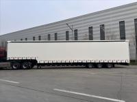 China Versatile CIMC Tarped Semi-Trailer Frames Durable Customizable For Cargo Protection for sale