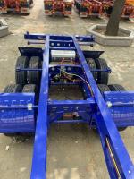 China CIMC Durable 3-axis Skeleton Transport Semi-trailer for sale