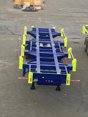 중국 CIMC 공장 직전 차량 품질 제품 3 축 스켈레톤 반류차 판매용