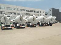 China Second-Hand Construction Concrete Mixer Truck With Core Engine Component for sale