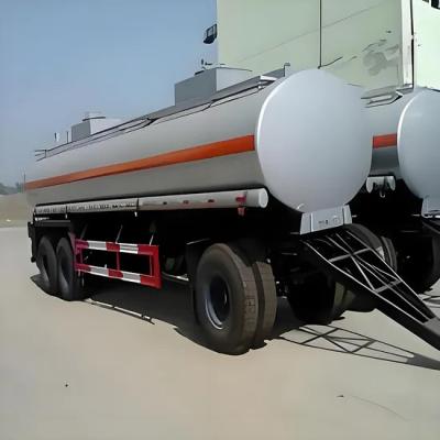 China High Quality DrawBar Fuel Tanker Full Trailer for sale