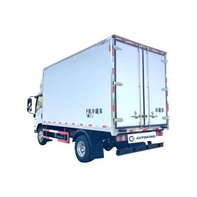 China CIMC Refrigerator Truck 4*2 LHD Refrigerated Truck Trailer Food Refrigerator Freezer Truck Insulated for Sale for sale
