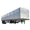 China High-Performance Fence Semi Trailer For Secure Transport Of Livestock Animals And Heavy Load for sale
