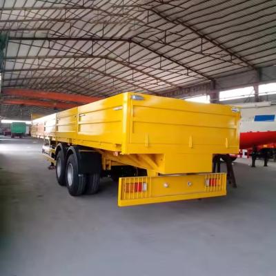 China CIMC Cargo Semi Truck Trailer With 3 Axles 60-80t Fence Cargo Trailer Wall Sale of 4 Axles 3-4 Axles Fence Semi Trailer Truck for sale