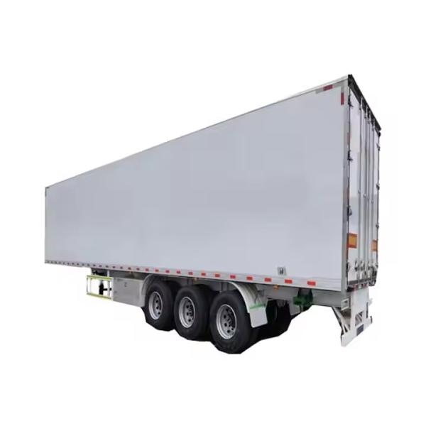 Quality 3axle Refrigerated Truck Trailer Cryogenic Semi Trailer Freezer Trailer for sale