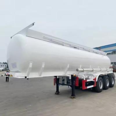 China Fuel Tanker Oil Petrol Fuel Tanker Semi Truck Trailer 40000 45000 Liters Semi-trailer High Strength Steel 70tons for sale