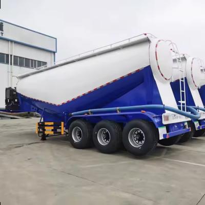 中国 高品質 3軸 28-60 トン 卸売セメントタンカー 半トレーラー セメント シロ 半トレーラー 販売のため