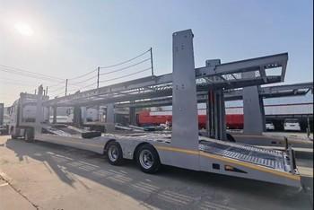 China Reliable Car Carrier Semi Trailer For Efficient Cars Transportation Ensuring Max Protection High Stability for sale