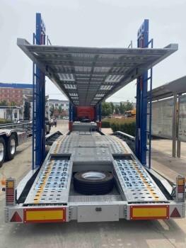 China Reliable Car Carrier Semi Trailer For Efficient Cars Transportation Ensuring Max Protection High Stability for sale