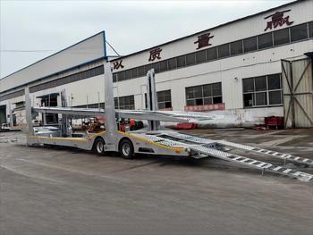 China Reliable Car Carrier Semi Trailer For Efficient Cars Transportation Ensuring Max Protection High Stability for sale
