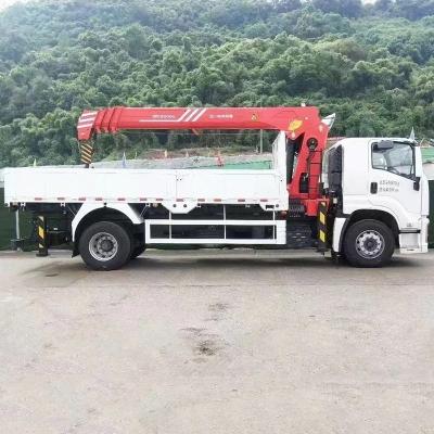 China Cranes de carga versátiles montadas en camiones de carga elevación eficiente y estabilidad del transporte para la logística de la construcción poderosas grúas de jib en venta