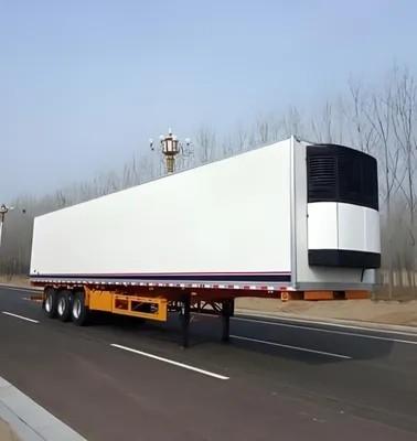 Cina Semirimorchio Frigorifero per Container Refrigerati da 40/45/53FT in Acciaio Q345B T700 per Carichi Pesanti con Gruppo Frigorifero in vendita