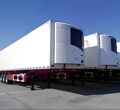 Cina Semirimorchio Frigorifero per Container Refrigerati da 40/45/53FT in Acciaio Q345B T700 per Carichi Pesanti con Gruppo Frigorifero in vendita