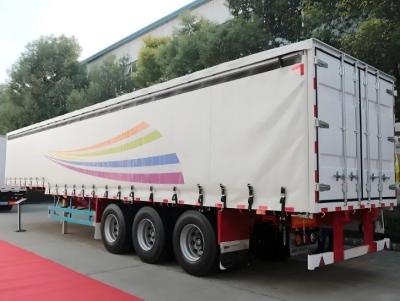Cina Semi-remolchio a tre assi da 40/45 piedi per bevande e verdure in vendita