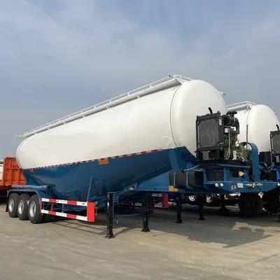 China 60 tonnellate di carico massimo rimorchio per autocarri rimorchio per cemento a sfusa silos cisterna semi-remorchi per il prodotto for sale