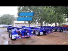 High Quality Heavy Load Capacity Trailer Skeleton Parts Container Transportation