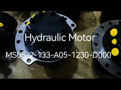 Poclain MS05 Radial Hydraulic Piston Motor For Construction Machinery