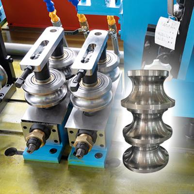 China accuracy Function Nanyang Pipe Bend Mould Cr12mov/Skd11/D2 Forming Roller Dies for Stainless Steel Pipe Making Machine for sale