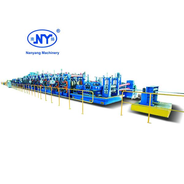 Quality Square tube size mm 80x80-200x200 Nanyang Professional Pipe Forming Making Machine Erw Automatic Flexible Tube Pipe Mill Line for sale