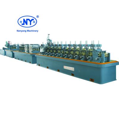 China Construction Works Nanyang Stainless Steel Ss Erw Pipe Welding Making Machine Tube Production Mill Line for sale