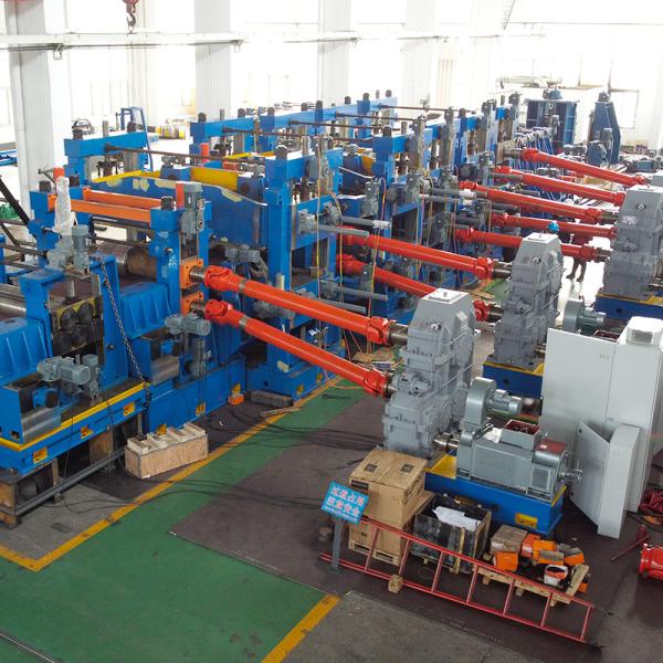 Quality Nanyang ERW Tube Mill for Stainless Steel Pipe Making Machine Square Round Rectangle Oval and Long Service Life for sale