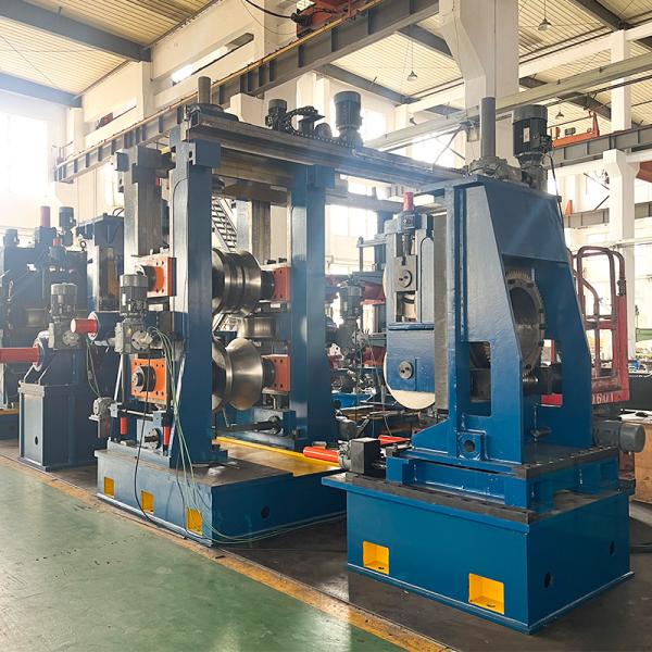Quality Automatic Weld Tube Mill Round Square Pipe Roll Forming Machine for Construction for sale
