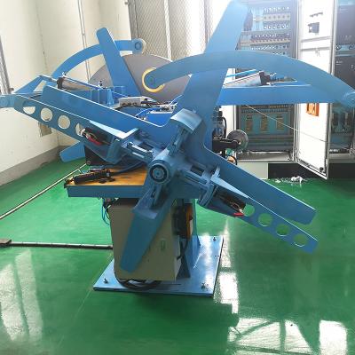 China Nanyang Spiral Pipe Making Welded Steel Square Pipe Roll Forming Machine with Cold Cutting Saw Cutting System for sale