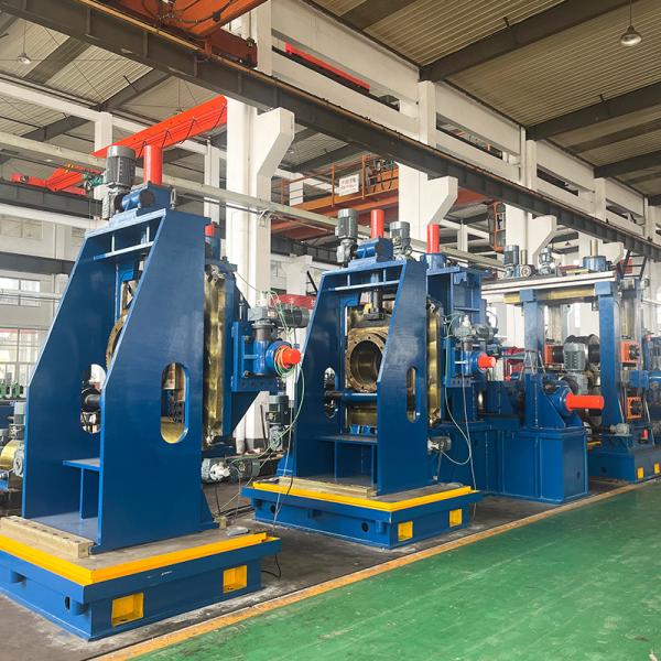 Quality Automatic Weld Tube Mill Round Square Pipe Roll Forming Machine for Construction for sale