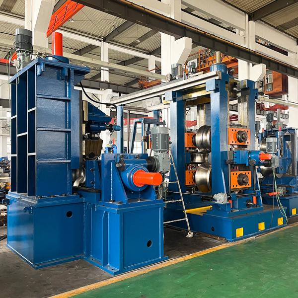 Quality Automatic Weld Tube Mill Round Square Pipe Roll Forming Machine for Construction for sale