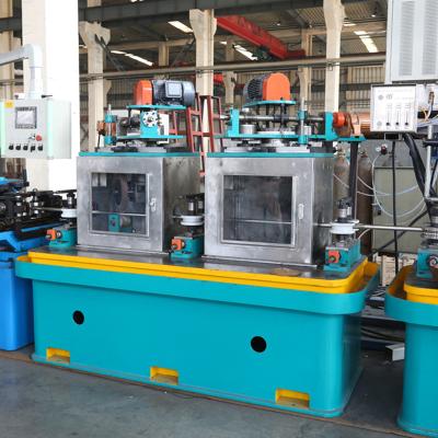 China Pipe shape Round Square Rectangle Pipe Nanyang Maximum Diameter 168mm Stainless Steel Erw Pipe Making Machine Tube Mill for sale