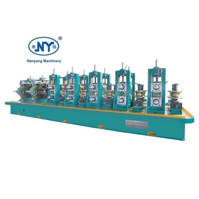 China Nanyang API Erw Round Tube Mill Equipment Pipe Finishing Mill Machinery for Wire Rack Energy Supply Pipe and Construction Works for sale