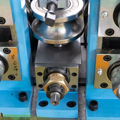 China 7m*1.2m*1.1m Nanyang Erw Square Steel Tube Mill Line Pipe Making Machinery for Round Pipe Shape for sale