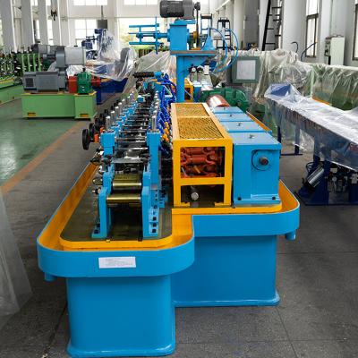 China 7m*1.2m*1.1m Nanyang Erw Square Steel Tube Mill Line Pipe Making Machinery for Round Pipe Shape for sale
