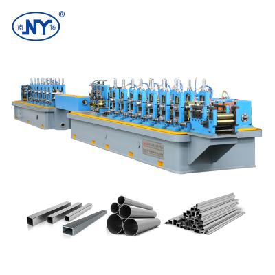 China 14000kg Weight Nanyang Automatic Galvanized Steel ERW Pipe Production Mill Line Tube Making Machine Milling Speed 30-100M/Min for sale