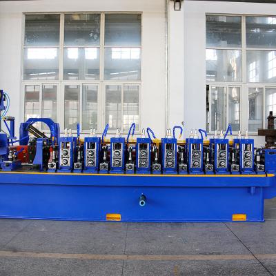 China Nanyang Stainless Steel Pipe Making Machines Furniture Ss Tube Mill for Furniture Pipe shape Round Square Rectangle Pipe for sale