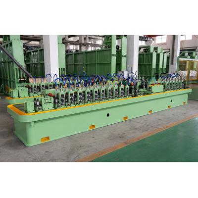 China Output Nanyang Automatic Stainless Steel Tube Mill Welded Tube Making Machinery with Milling Speed 30-110M/Min for sale