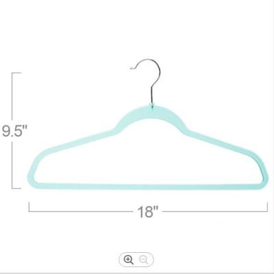 中国 半透明で厚いプラスチック ハンガー0.5cmの倍数のTシャツのハンガー 販売のため