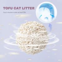 China Customizable Biodegradable Cat Litter Flushable Soy Kitty Litter for sale