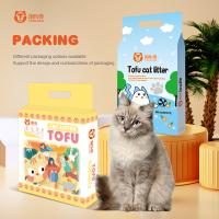 China Super Light Soy Cat Litter Efficient Deodorization Biodegradable Litter for sale