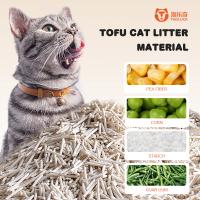 China Super Light Soy Cat Litter Efficient Deodorization Biodegradable Litter for sale