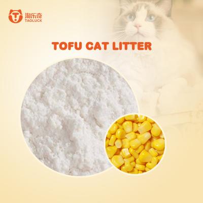 Cina Cacciatura naturale per gattini pianta ad assorbimento rapido piselli fibra di tofu Cacciatura per gatti all'ingrosso in vendita