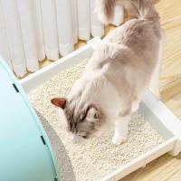 China Tapioca Cat Litter Excellent Water Absorption Low Dust Odorless Fast for sale