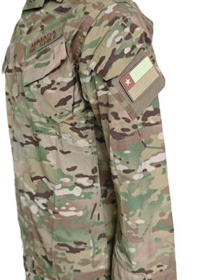 Cina Tessuto personalizzabile per uniforme militare mimetica antistrappo in vendita