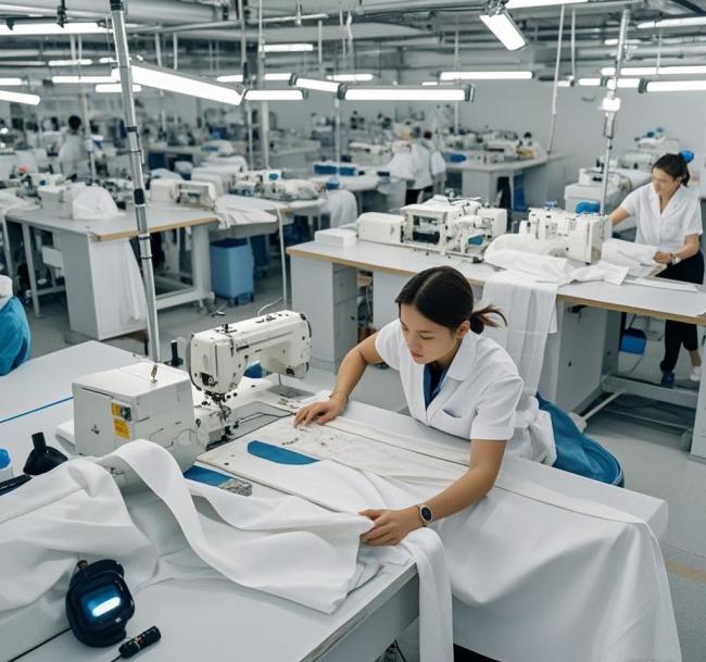 Iraq BDU Army Uniform packaging example showing OPP bag