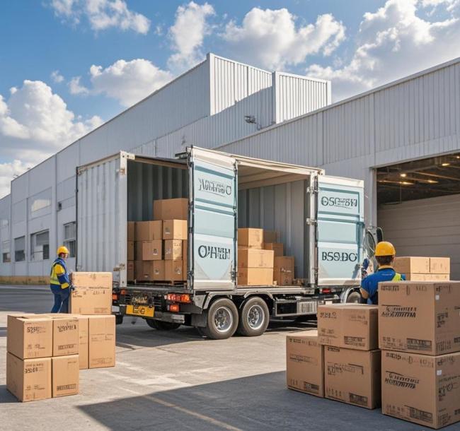 Multiple Iraq BDU Army Uniform sets packed in carton