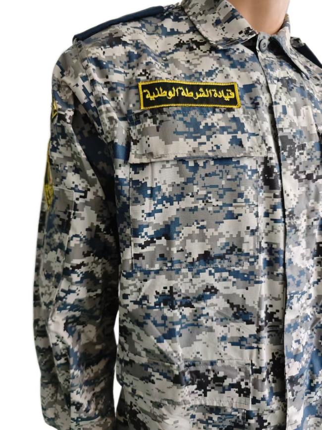Custom BDU Military Uniform pocket detail